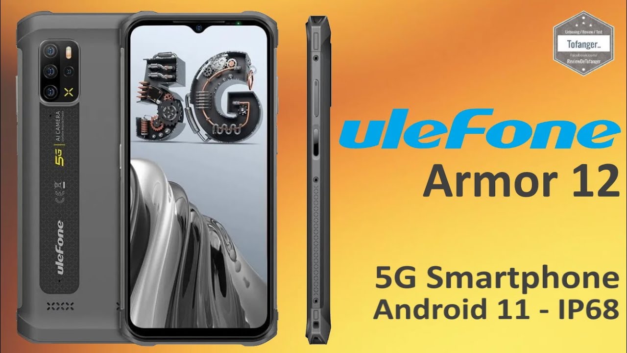 Ulefone Armor 12 Smartphone 5G - 8GB Ram & 128GB Rom - Android 11 ...