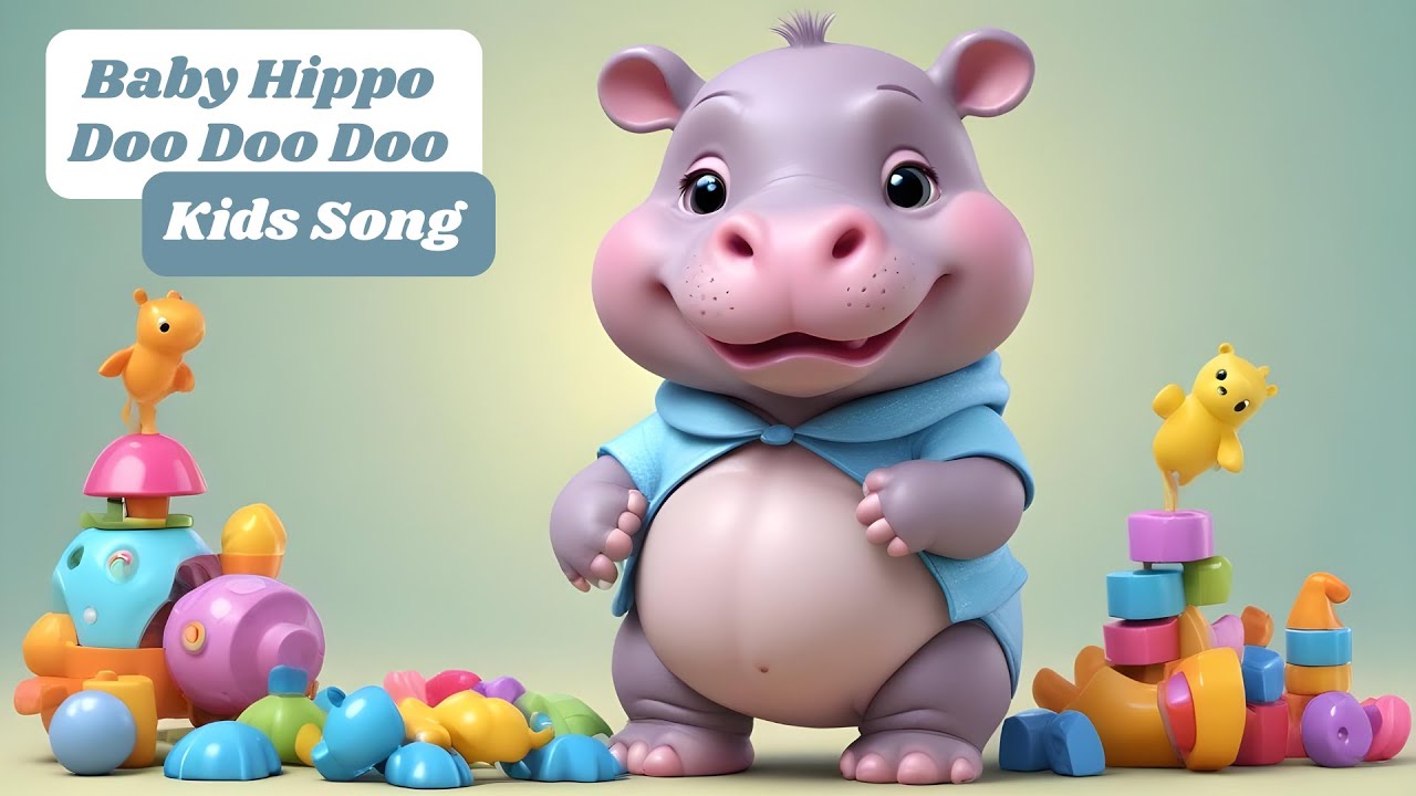 You Won’t Believe how cute this kids song is ! Watch Baby Hippo Doo Doo ...