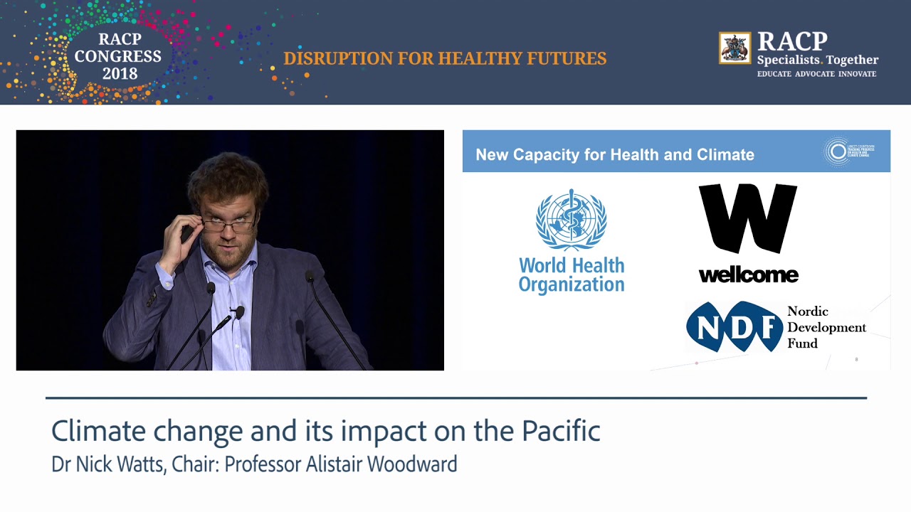 Monday, 14 May 2018, Climate change and its impact on the Pacific, Dr ...