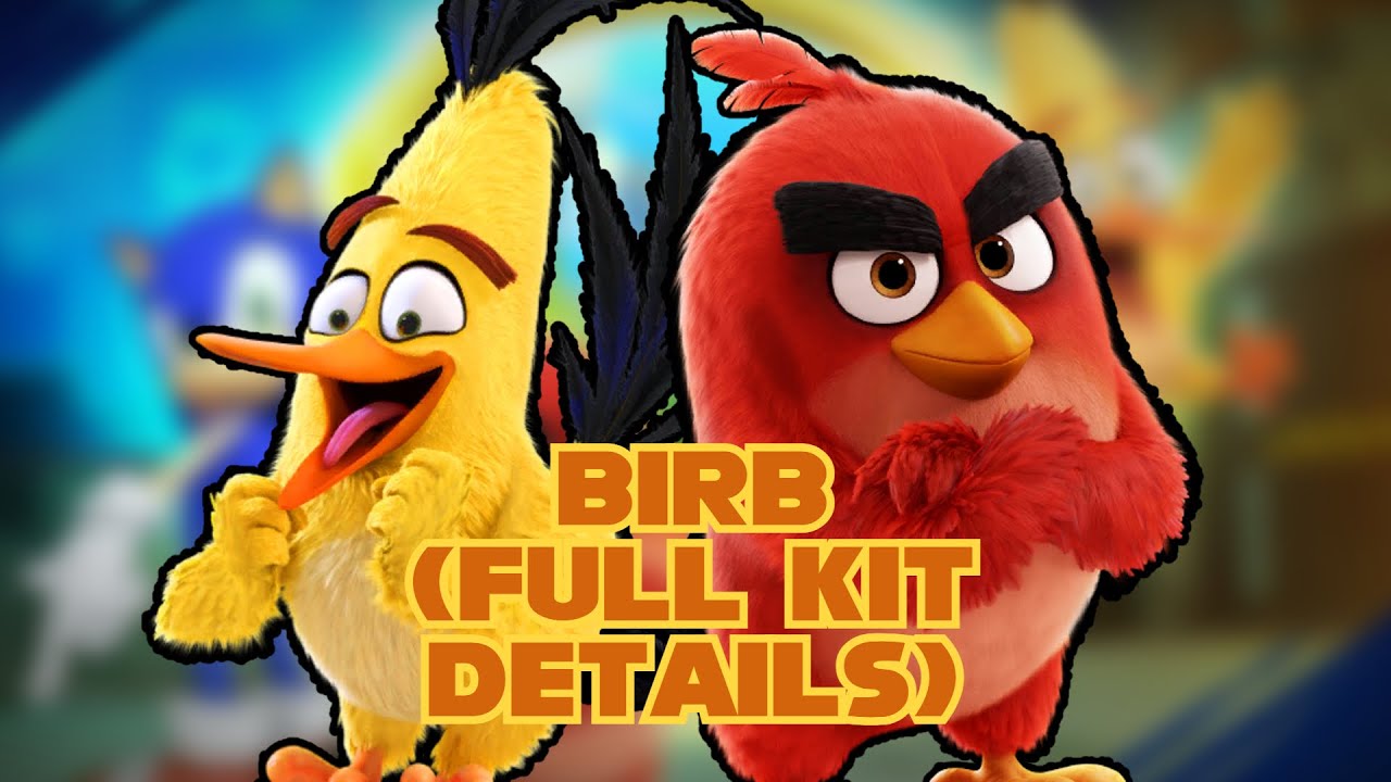 birb (SURPRISINGLY GREAT!!! ANGRY BIRDS RED AND CHUCK FULL KIT DETAILS ...
