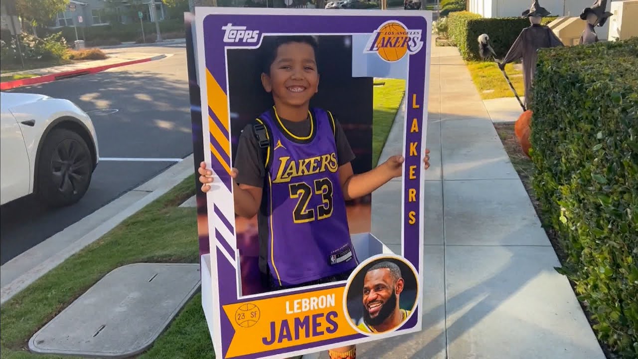 LeBron James epic Halloween costume - YouTube