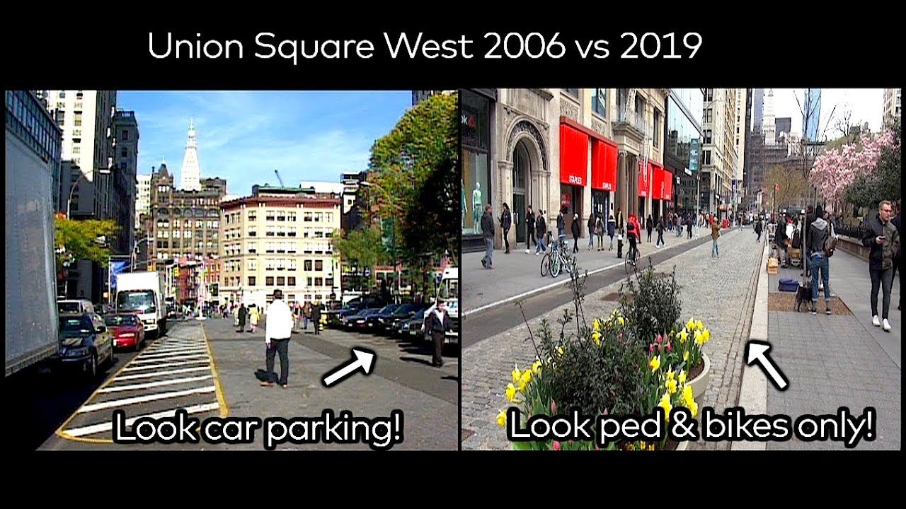 Street Transformations - Union Square (NYC) - YouTube