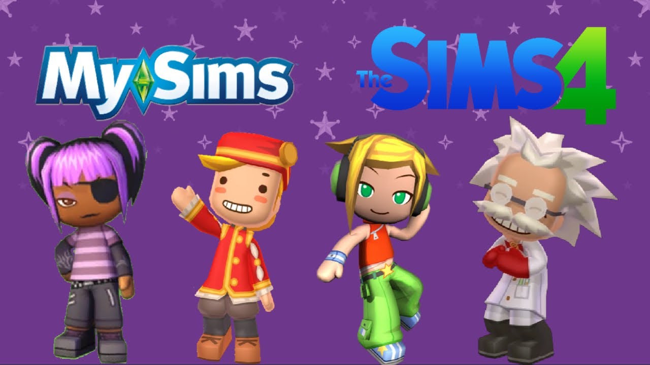 MySims Meets The Sims 4 (#2) | Create A Sim - YouTube