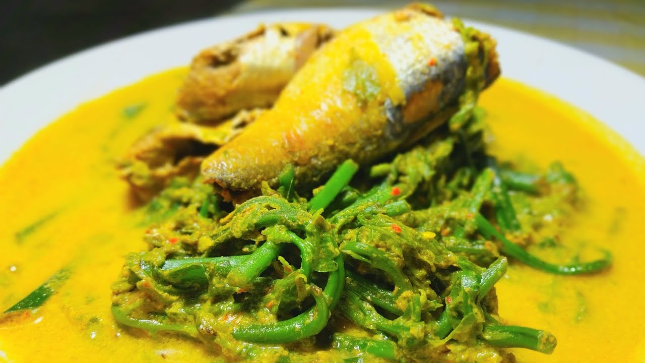 RESEP MASAKAN GULAI PAKIS + IKAN SARDEN | MENU MASAKAN SEHARI2 YANG ...