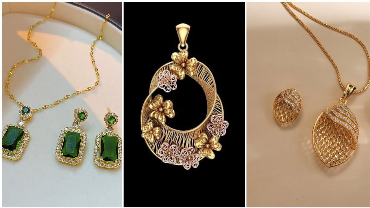 Cherished Charms: The Ultimate Guide to Girls’ Gold Pendant Designs ...