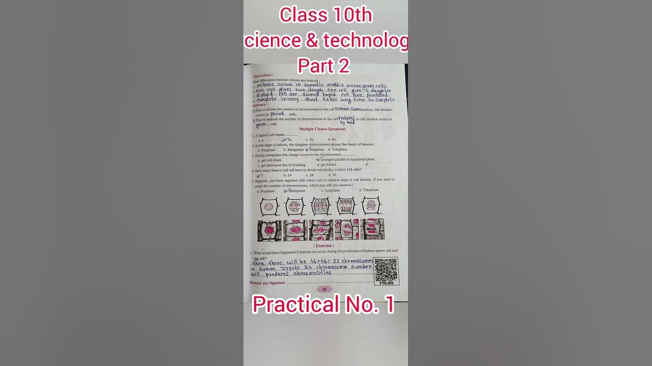 Maharashtra state Board science practical Book, science part -2,full solution,practical No.1,# ...