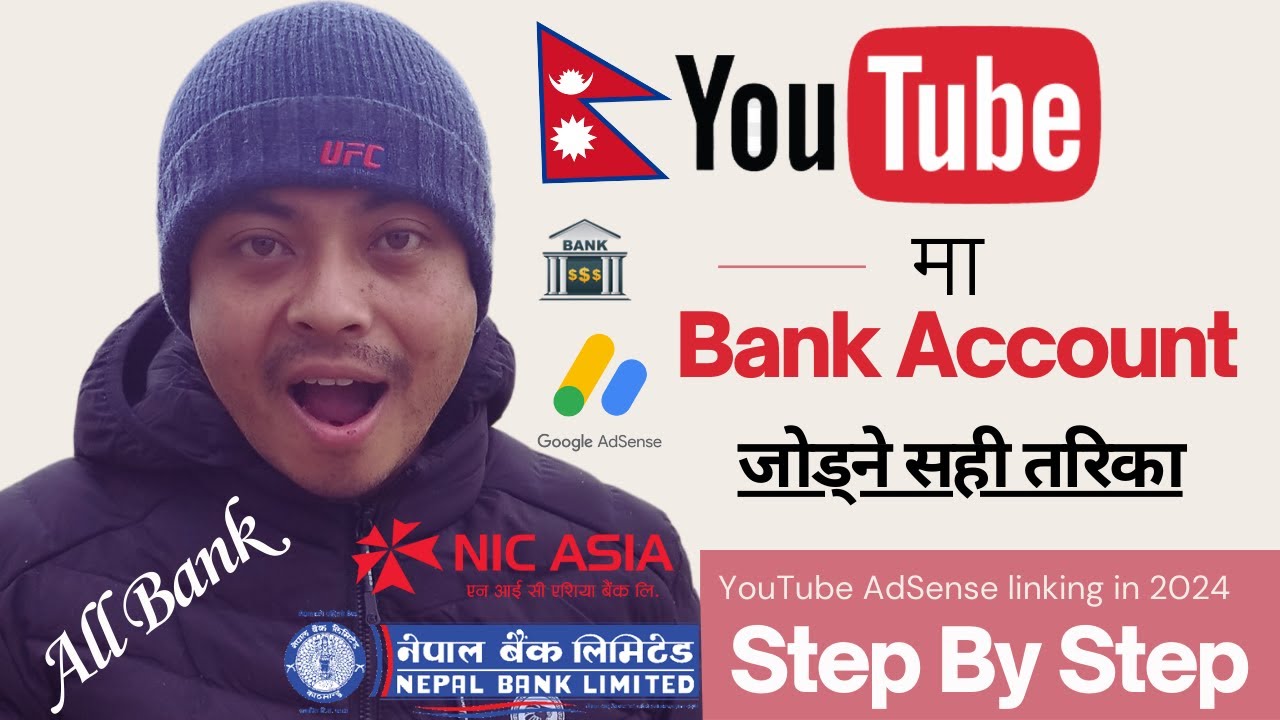 How to add bank account to your youtube channel in 2024 || AdSense ma ...