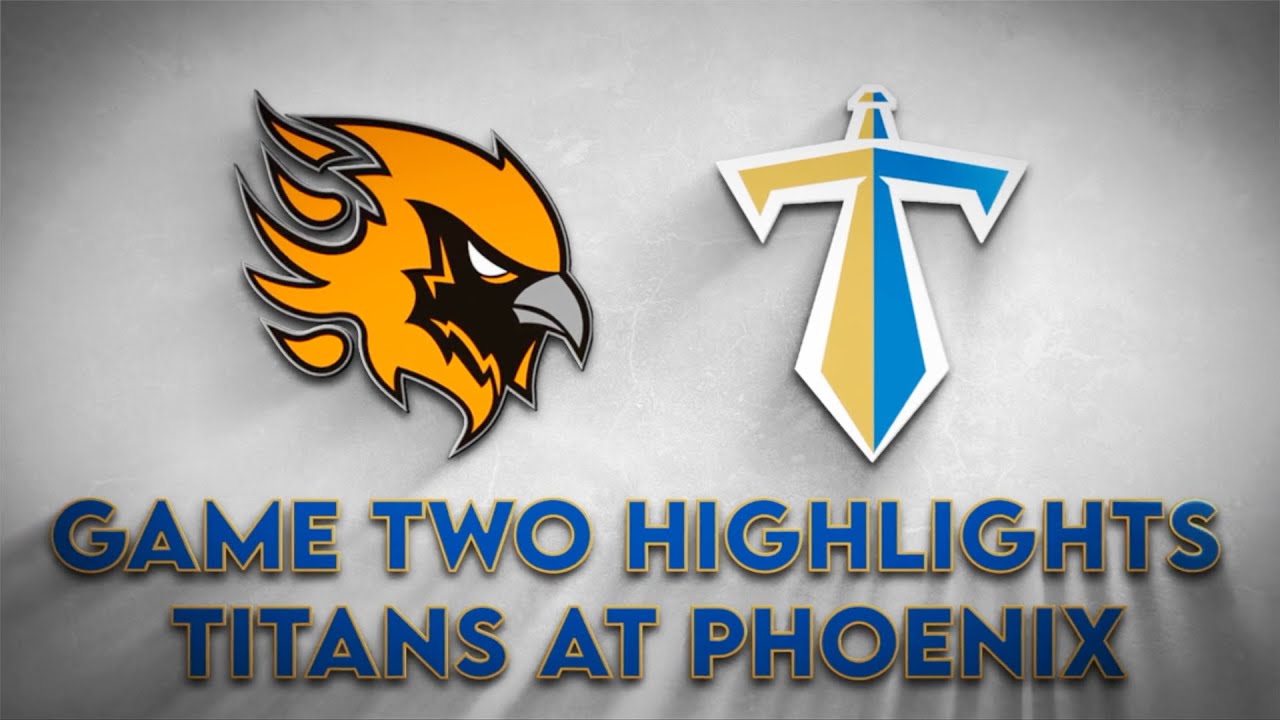 HIGHLIGHTS: Game #2 Manchester Titans at Tamworth Phoenix | 2023 ...