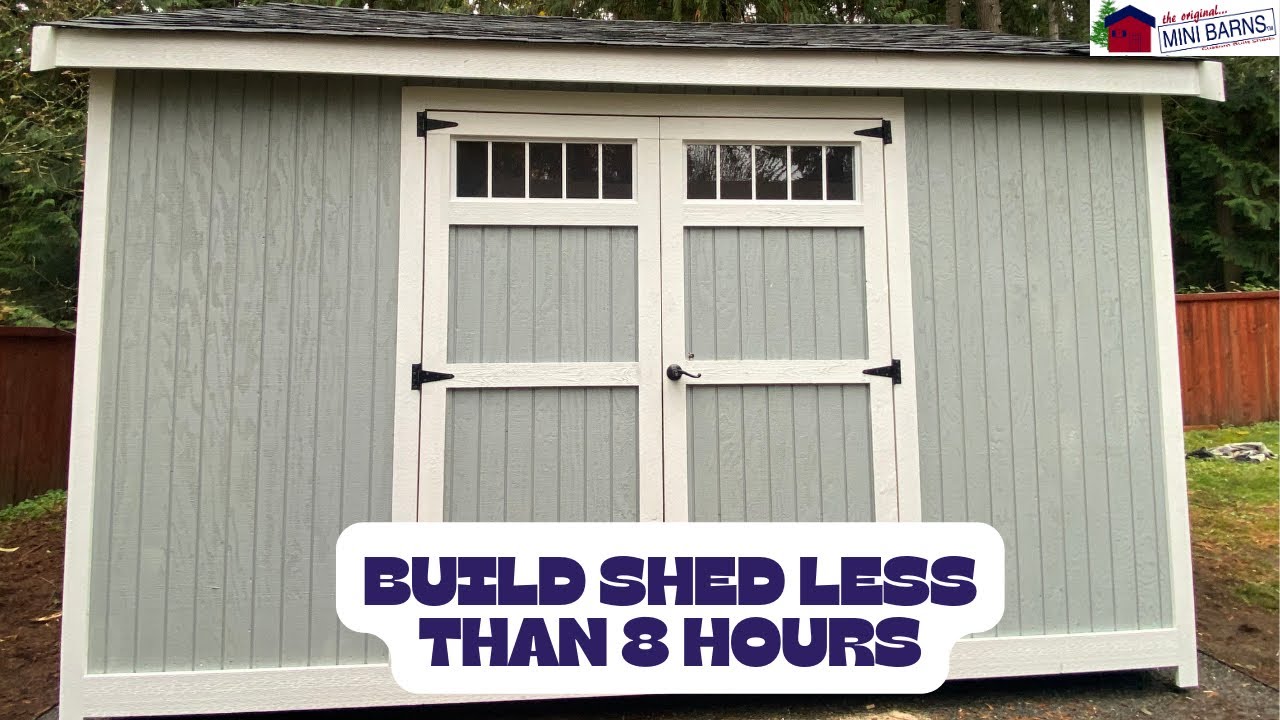 The Original Mini Barns: Crafting Extraordinary Custom Sheds for Your ...
