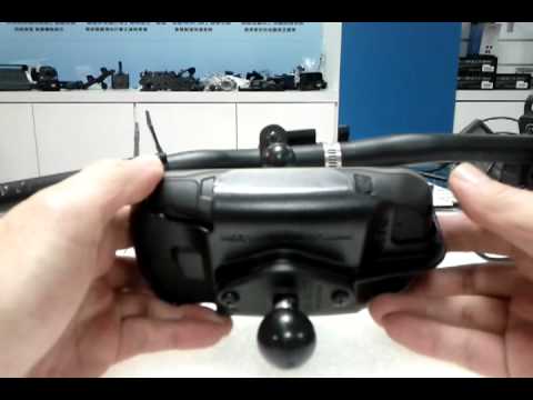 Garmin Montana 650t works with Ram Mount. - YouTube