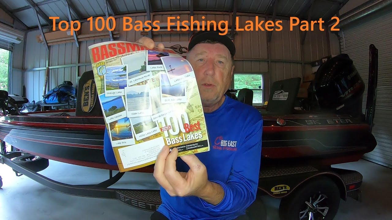 Top 100 Bass Fishing Lakes part 2 - YouTube