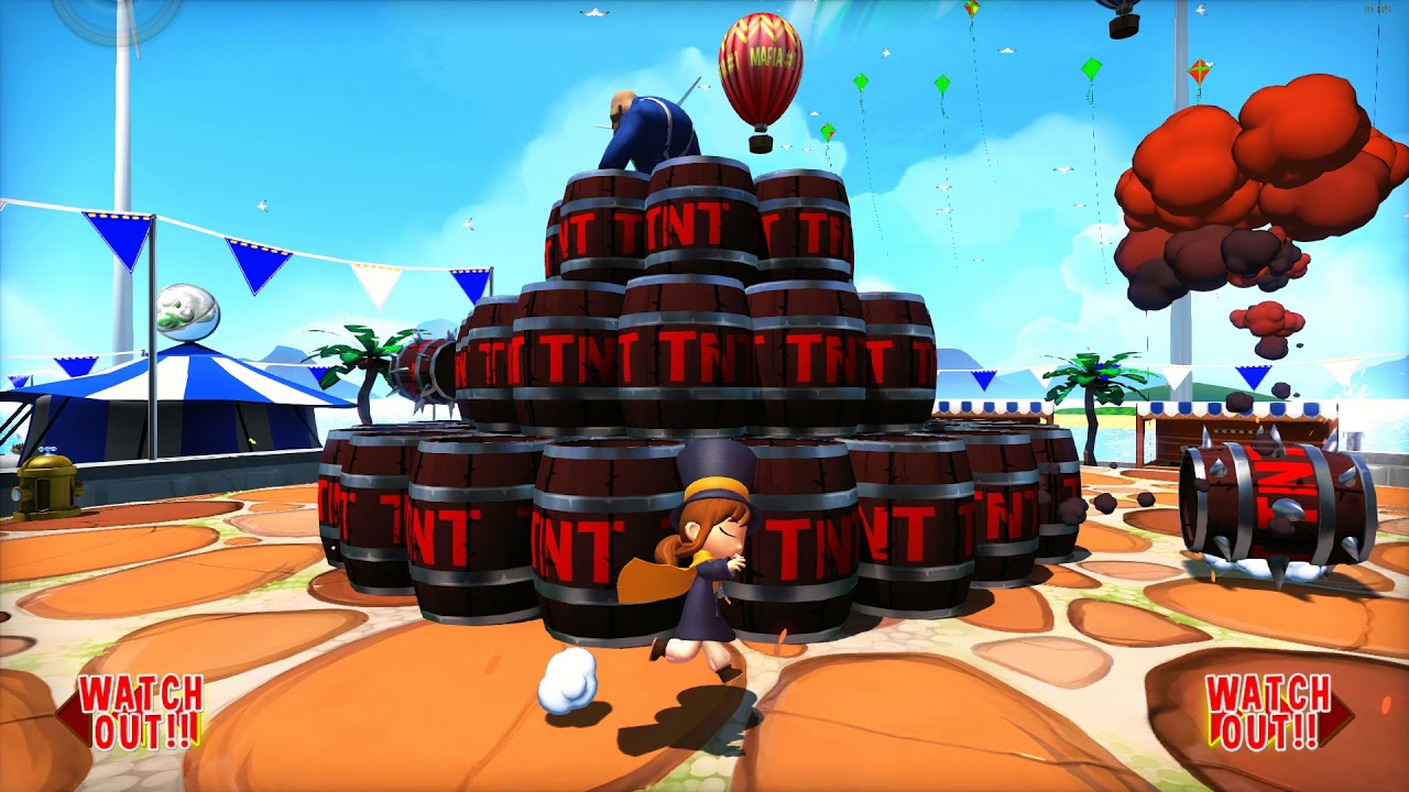 A Hat in Time | Default HatKid on Barrel Battle - YouTube
