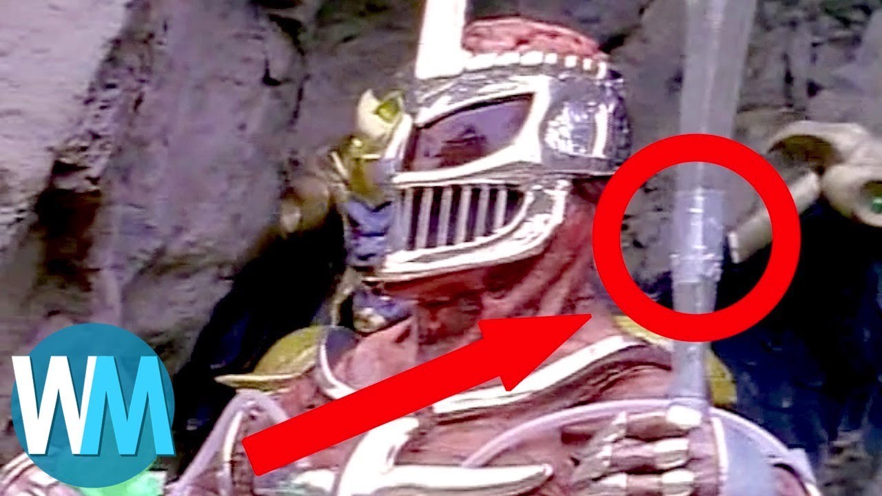 Top 10 Power Rangers Fails - YouTube