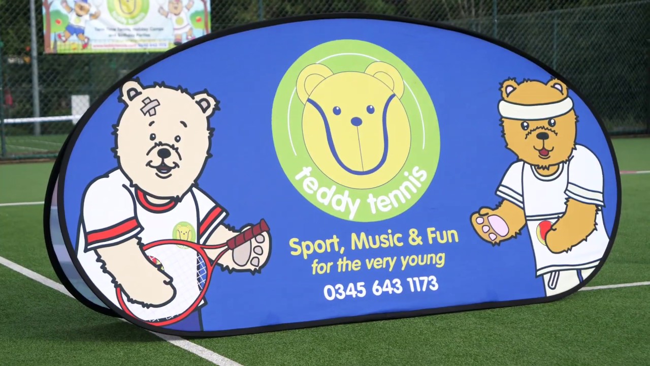 Teddy Tennis and motor skills clip - YouTube