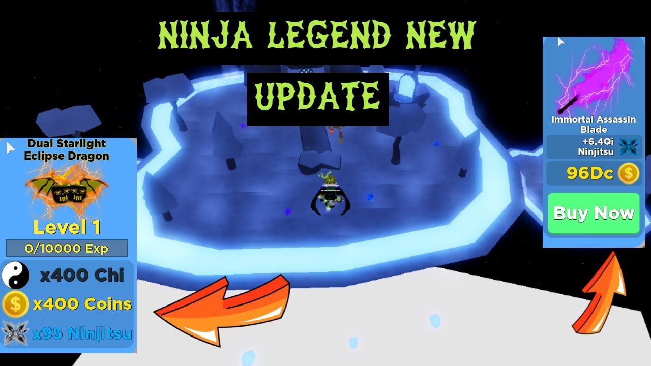 ⚡NINJA LEGEND NEW UPDATE⚡NEW ISLAND, NEW EGG, NEW GAMEPASS, NEW ...