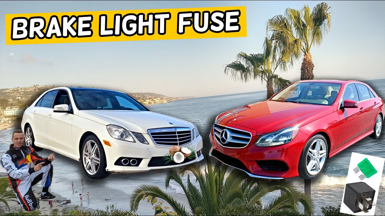 MERCEDES W212 E CLASS BRAKE LIGHT FUSE E300 E350 E400 E250 E200 E220 ...