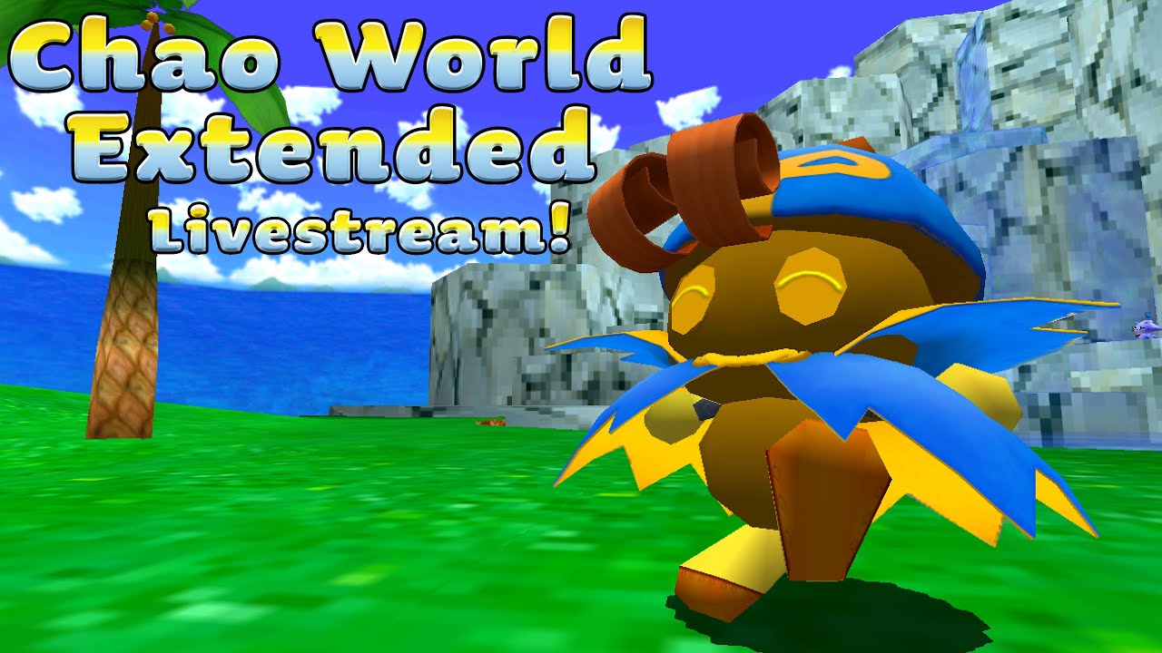 I love my Chaos, don't you? Chao World Extended Livestream! - YouTube