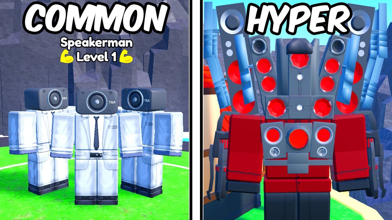 Upgrading Hyper Speakerman To MAX POWER in Toilet Tower Defense - YouTube