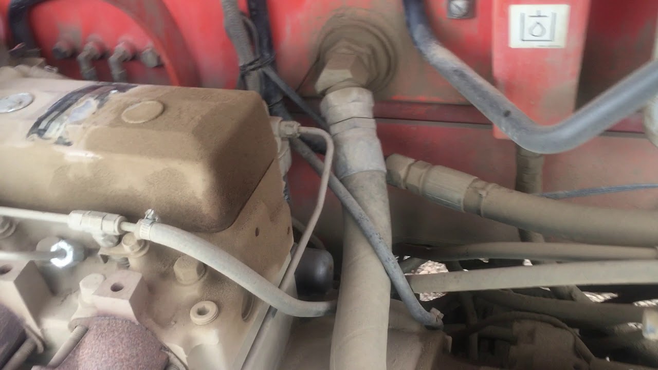 JLG Telehandler Engine Video - YouTube