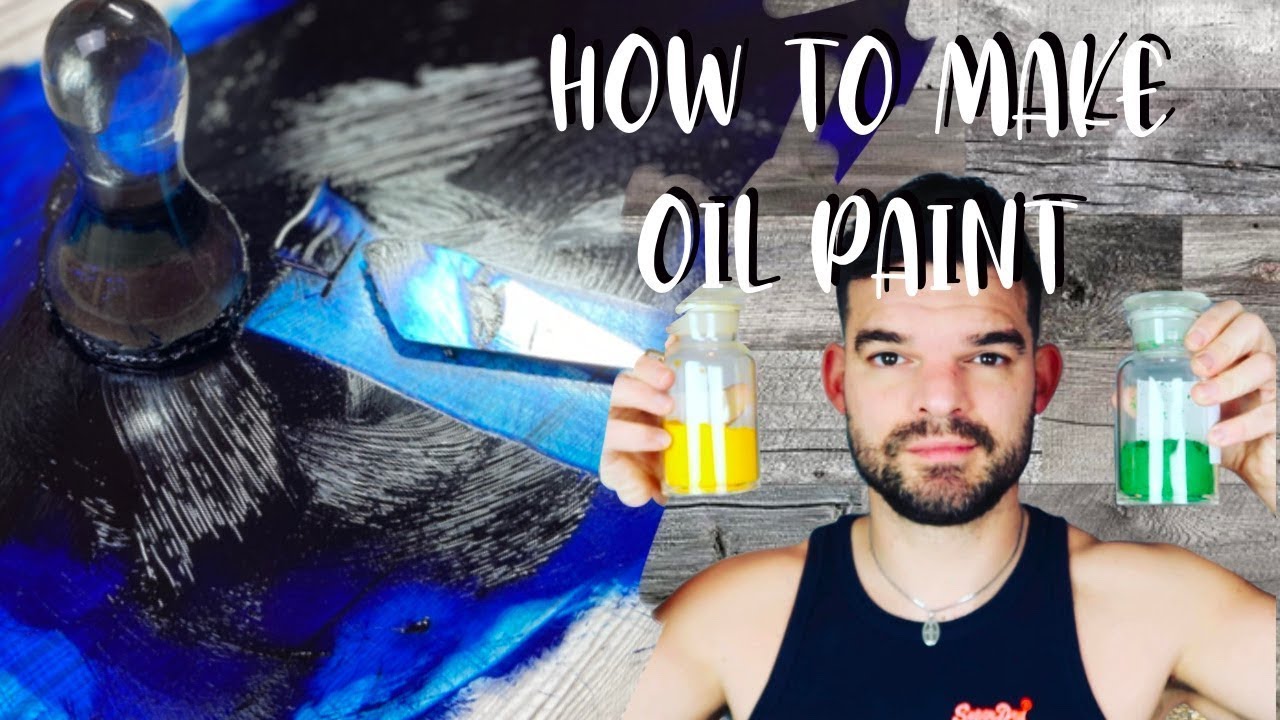 How to make your own paint from scratch easy step by step tutorial on ...