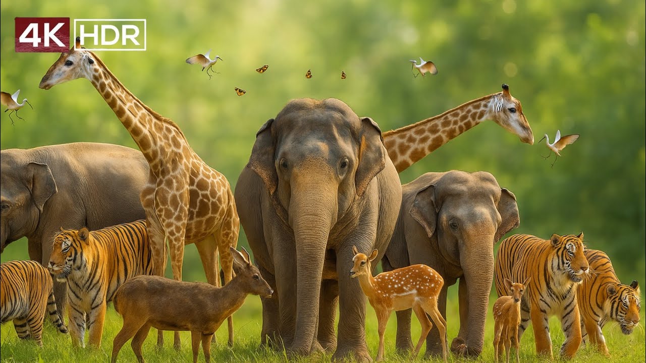Animals From Around the World Together | Global Wildlife in Nature ...