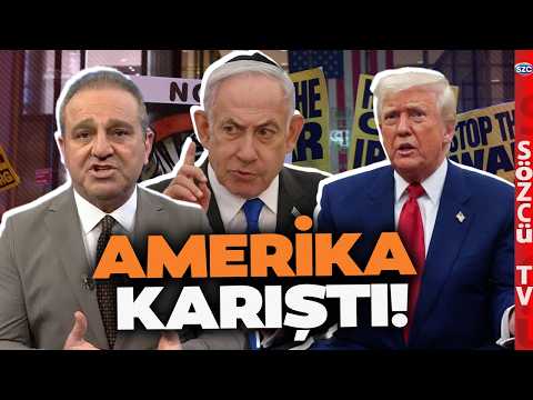 'Biz İsrail'in Köpeği Değiliz' ABD'de Sokaklar Karıştı! Ekrem Açıkel Anlattı! Gözler Trump'ta