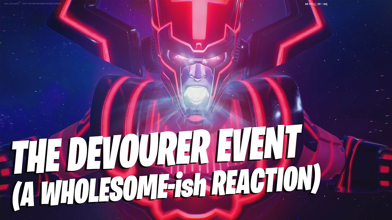 Fortnite - THE DEVOURER EVENT! (Wholesome Reaction w the Gang) [PS5 ...