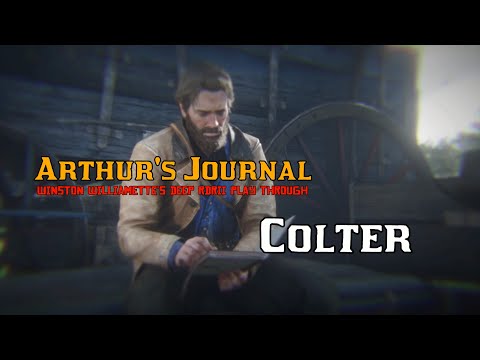 Arthur's Journal: Colter [RDRII] - YouTube