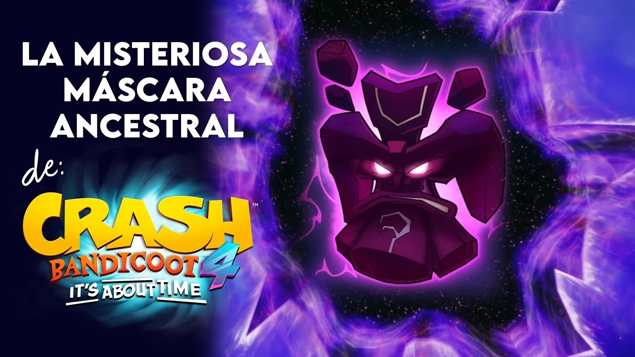 La Misteriosa Máscara de Crash Bandicoot 4 ¿Aliado o Villano? - YouTube
