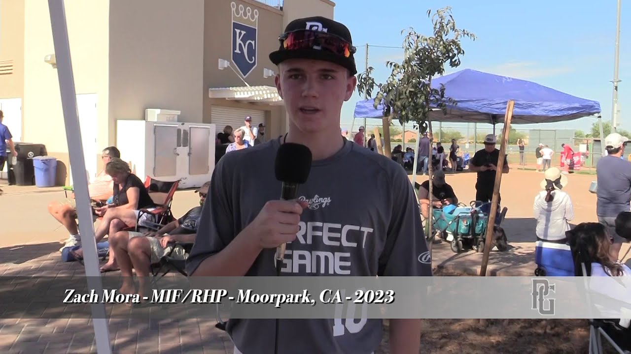 Zach Mora - MIF/RHP - Moorpark, CA - 2023 - YouTube