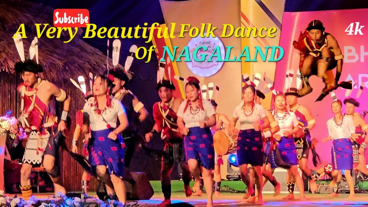 A Very Beautiful Folk Dance Of Nagaland Showcased @ Arunachal Festival ...
