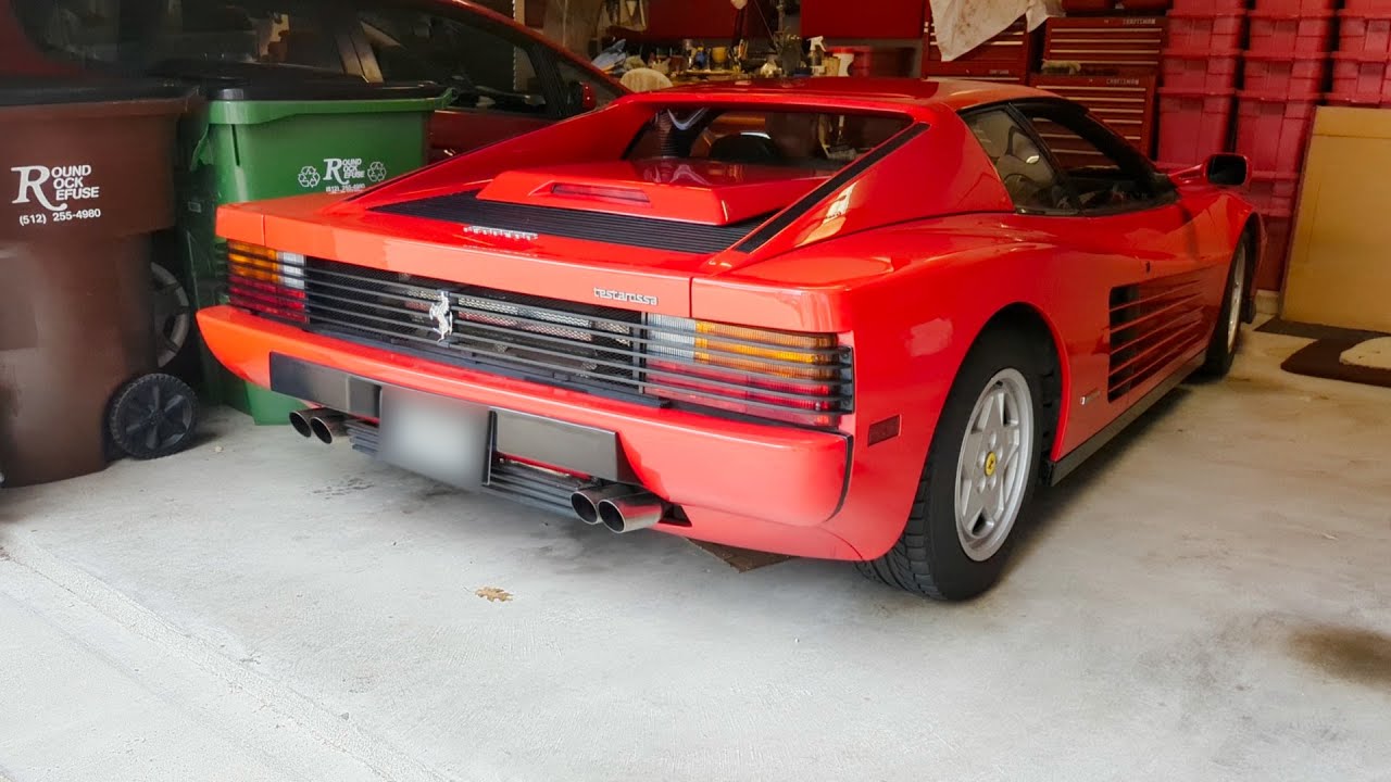 Checking out a Testarossa for the Dealership - YouTube
