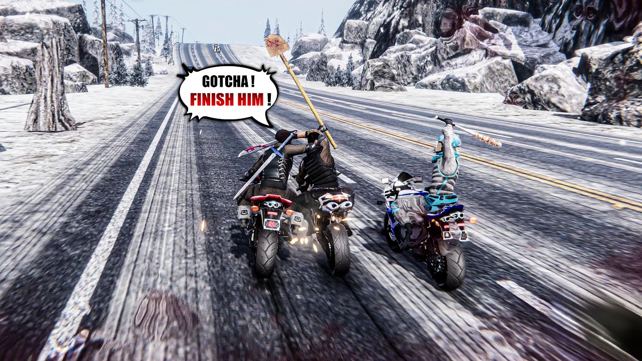 Road Redemption – Full Story Mode Walkthrough Epic Motorcycle Combat ...