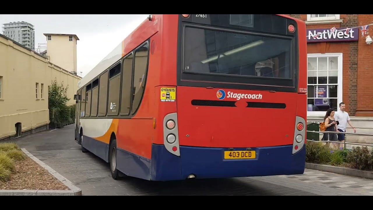 Here is the stagecoach bus 27651 on the number 34 in Woking Saturday 18 ...