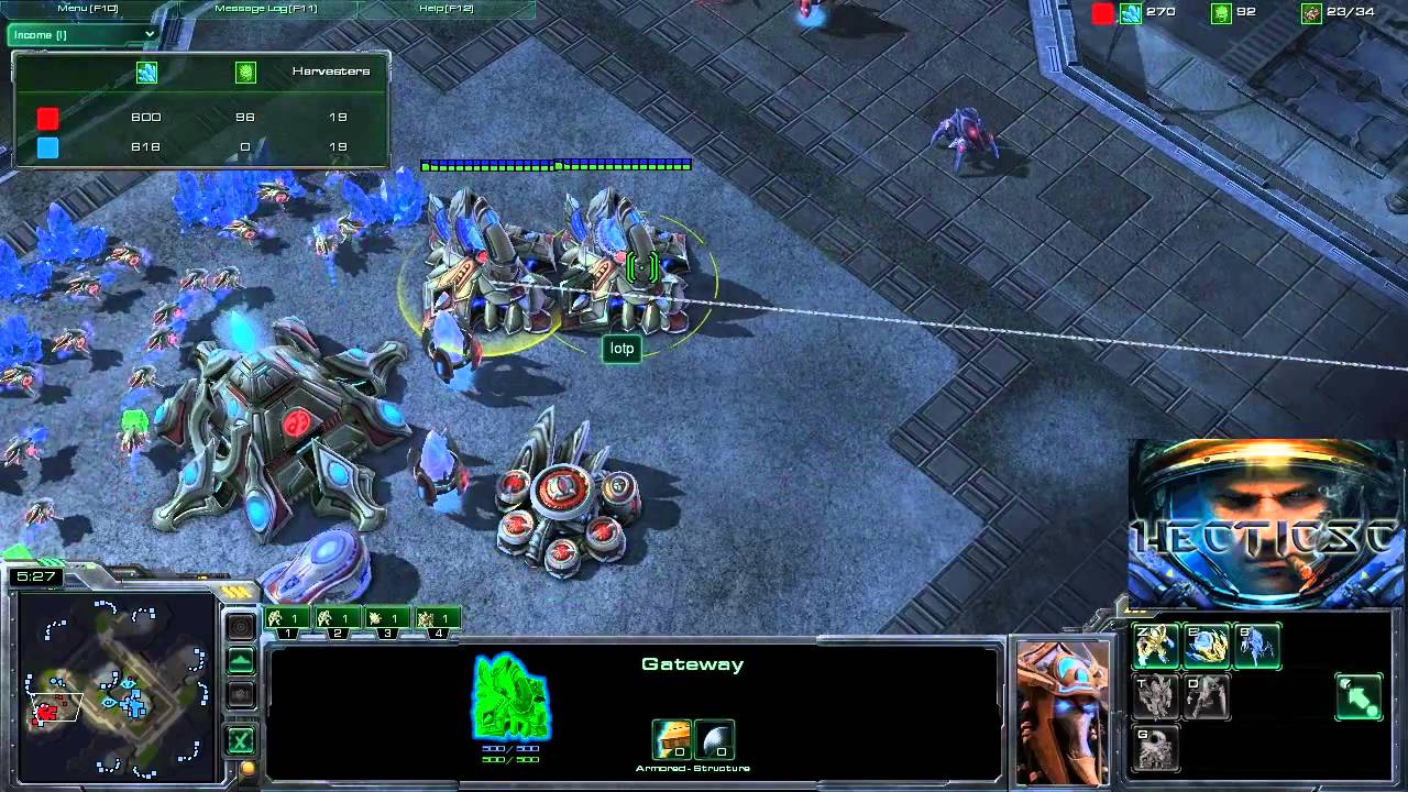 HD IL SC2 - frozzz vs lotp - TvP - Metalopolis - YouTube