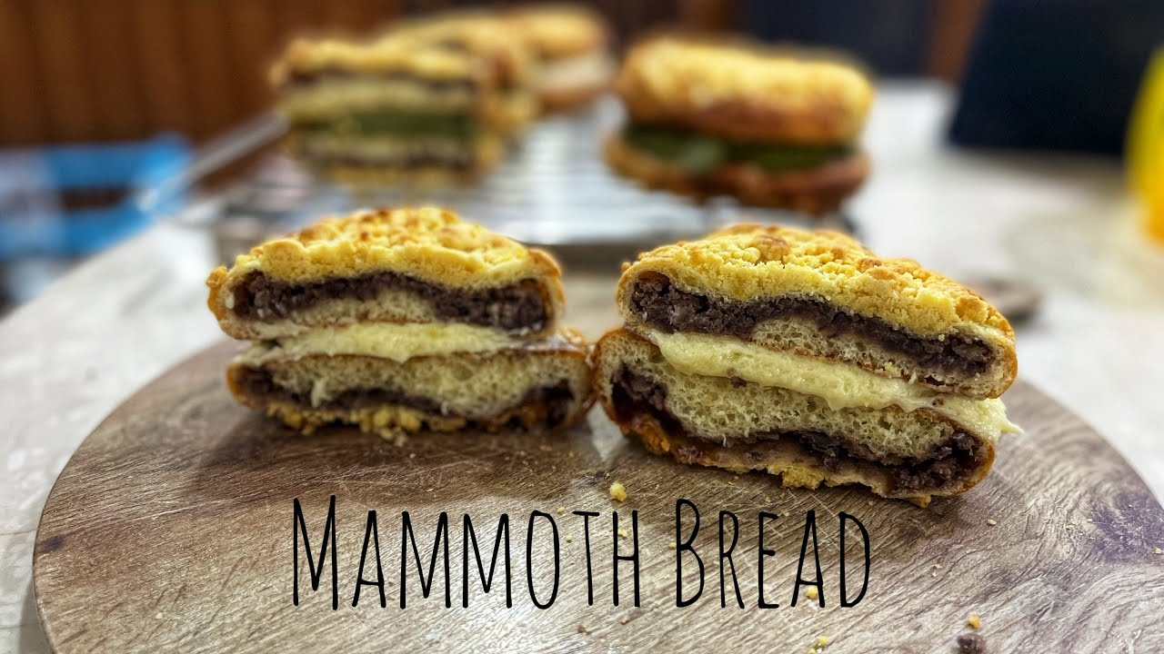 Mammoth Bread| Korean Dessert Bread Recipe - YouTube