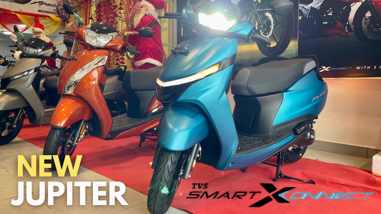 2024 New Tvs Jupiter 110cc Top model detailed Review |New Tvs Jupiter ...