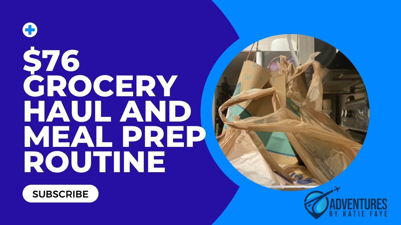 Grocery haul and meal prep routine - YouTube
