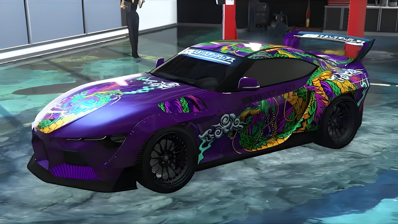 GTA 5 - Dinka Jester RR Widebody Customization (Toyota Supra) - YouTube