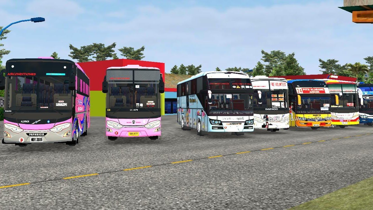 BUSSID MULTIPLAYER || TEAM BPB FICTIONAL BUS COMPANIES - YouTube
