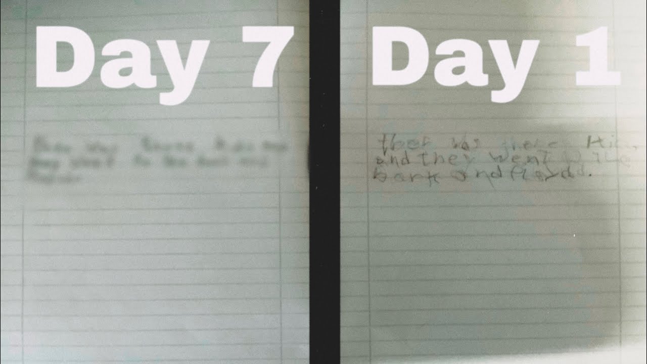 learning how to write with my left hand - YouTube