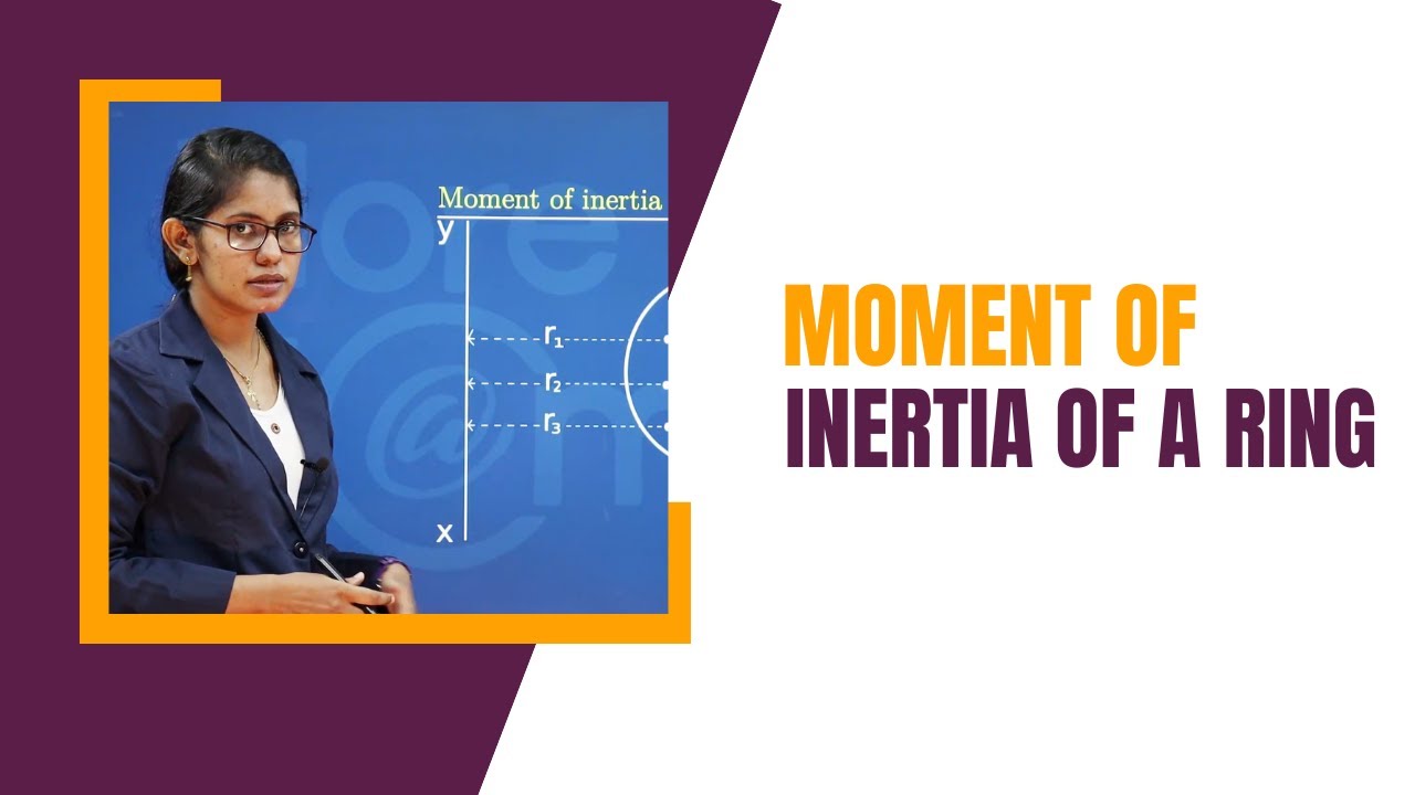 Moment of Inertia of a Ring - System of particles and Rotational Motion ...