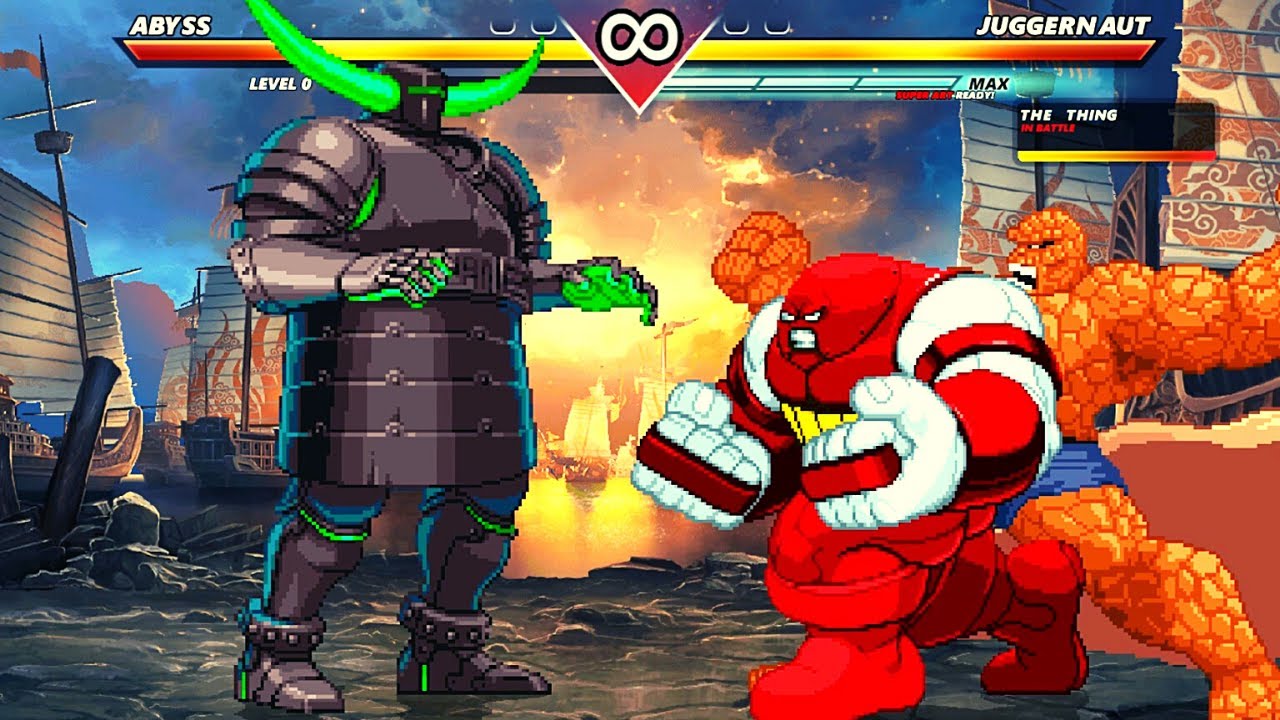 ABYSS vs JUGGERNAUT AND THE THING-HIGH LEVEL INSANE FIGHT! - YouTube