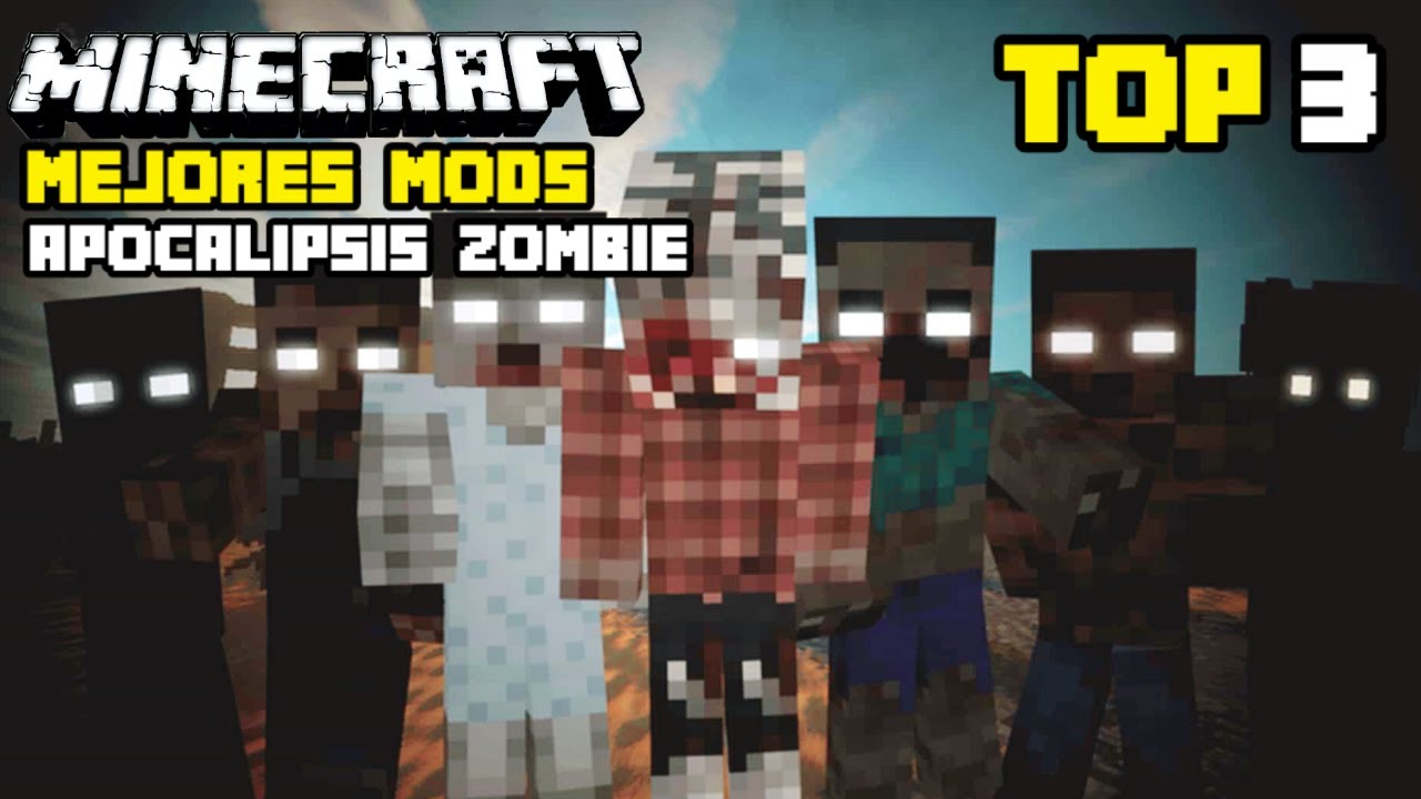 TOP 3 MEJORES MODS DE APOCALIPSIS ZOMBIE EN MINECRAFT PE 1.21 - Mapas ...