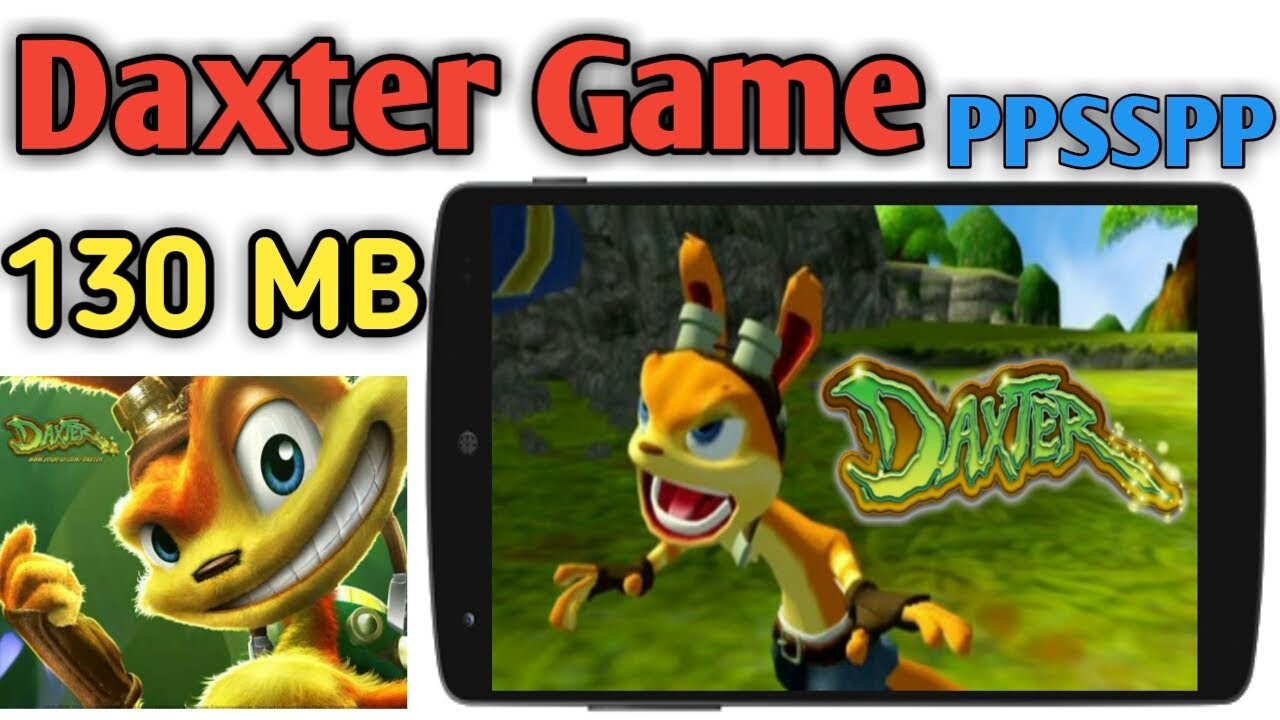 Daxter Game Highly Compressed 130 MB PPSSPP Android Full Step in Hindi ...