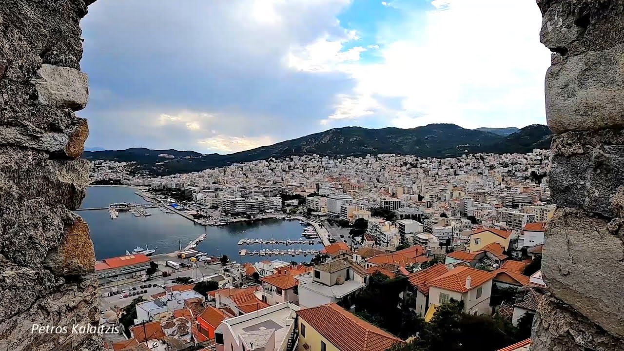 Η υπέροχη θέα από το κάστρο της Καβάλας! _ The magnificent view from ...