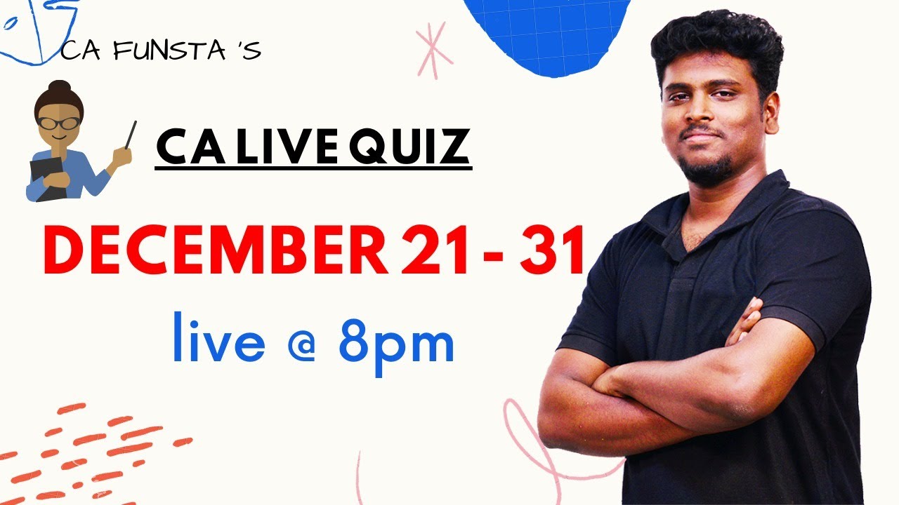 Monthly Current Affairs quiz | DECEMBER 21 - 31 | CA FUNSTA | Mr.Liwin - YouTube