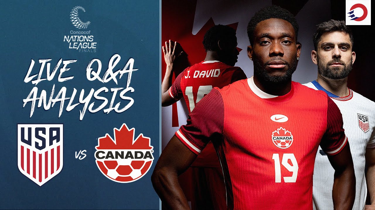 LIVE Q&A: CanMNT 🇨🇦 vs. USMNT 🇺🇸 reaction | Concacaf Nations League ...