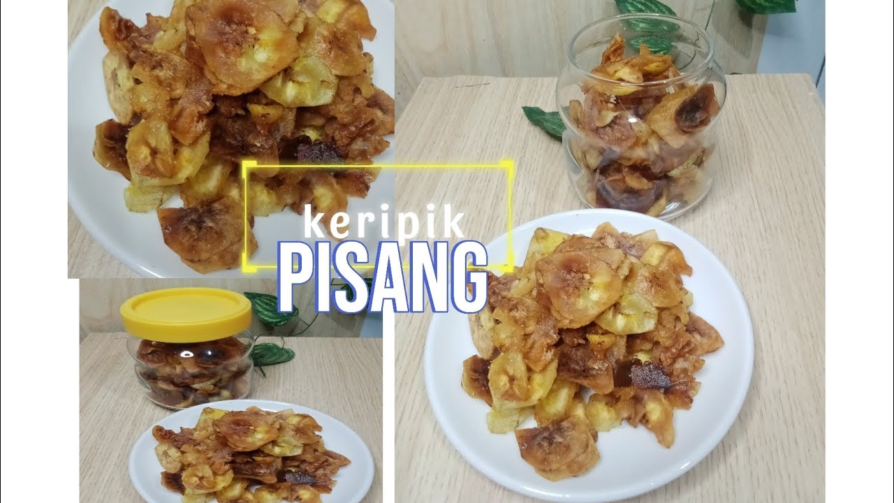 cara buat keripik pisang buatan rumahan||keripik pisang - YouTube