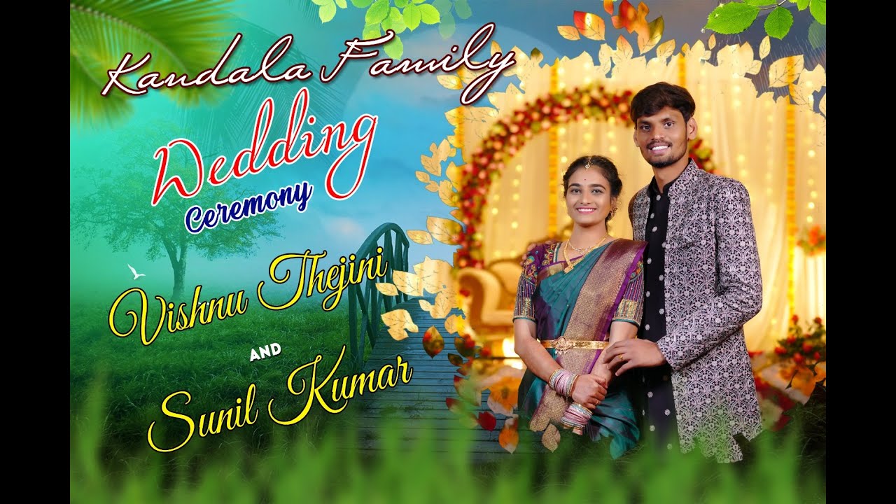 vishnu thejini weds sunil kumar (murtham) - YouTube